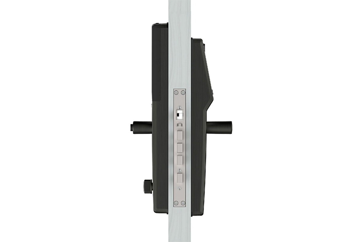 LOCKLY PGD898BF-SG Vision Lux Smart Electronic Door Lock with Built-in ...