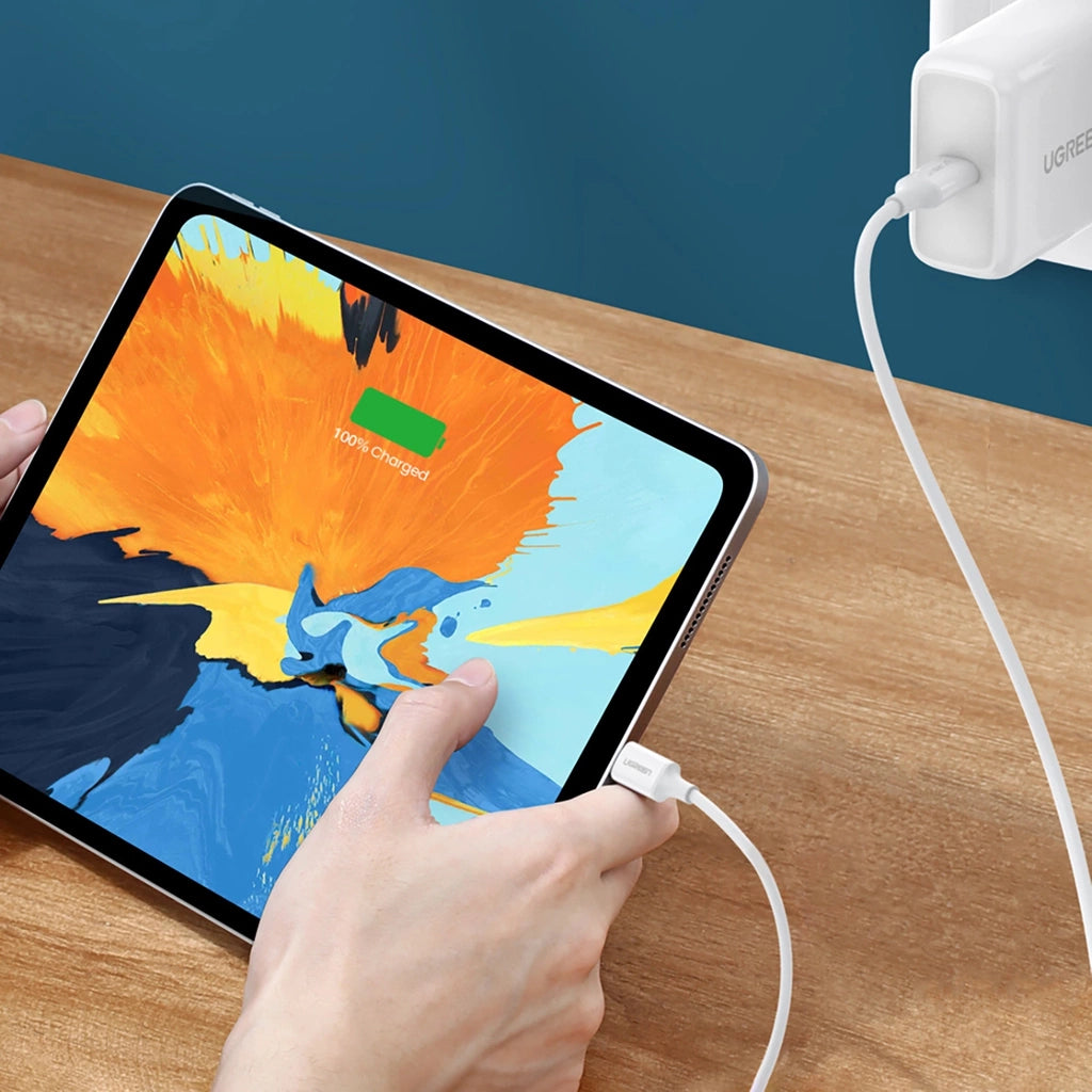 Ugreen US264 60518 USB-C / USB-C PD QC AFC cable 1m - white – NCP Group