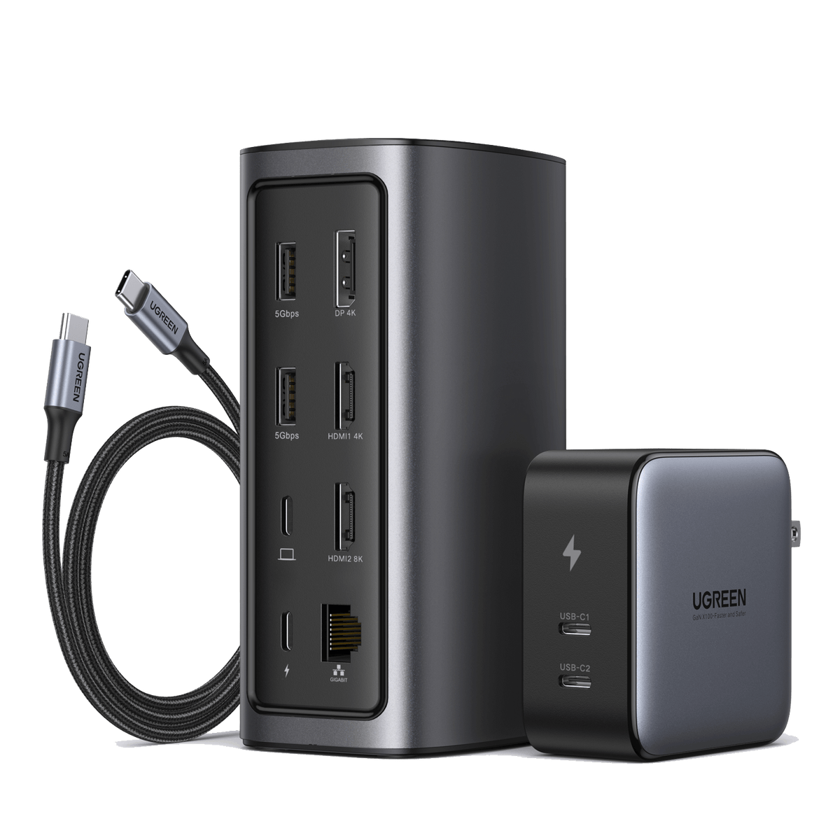 Ugreen 12-in-1 4k HDMI Fast Charge Universal Docking Station – NCP Group